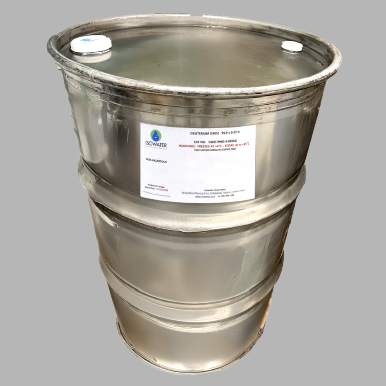 Heavy Water For Sale | Heavy Water Purchase | Isowater Corp